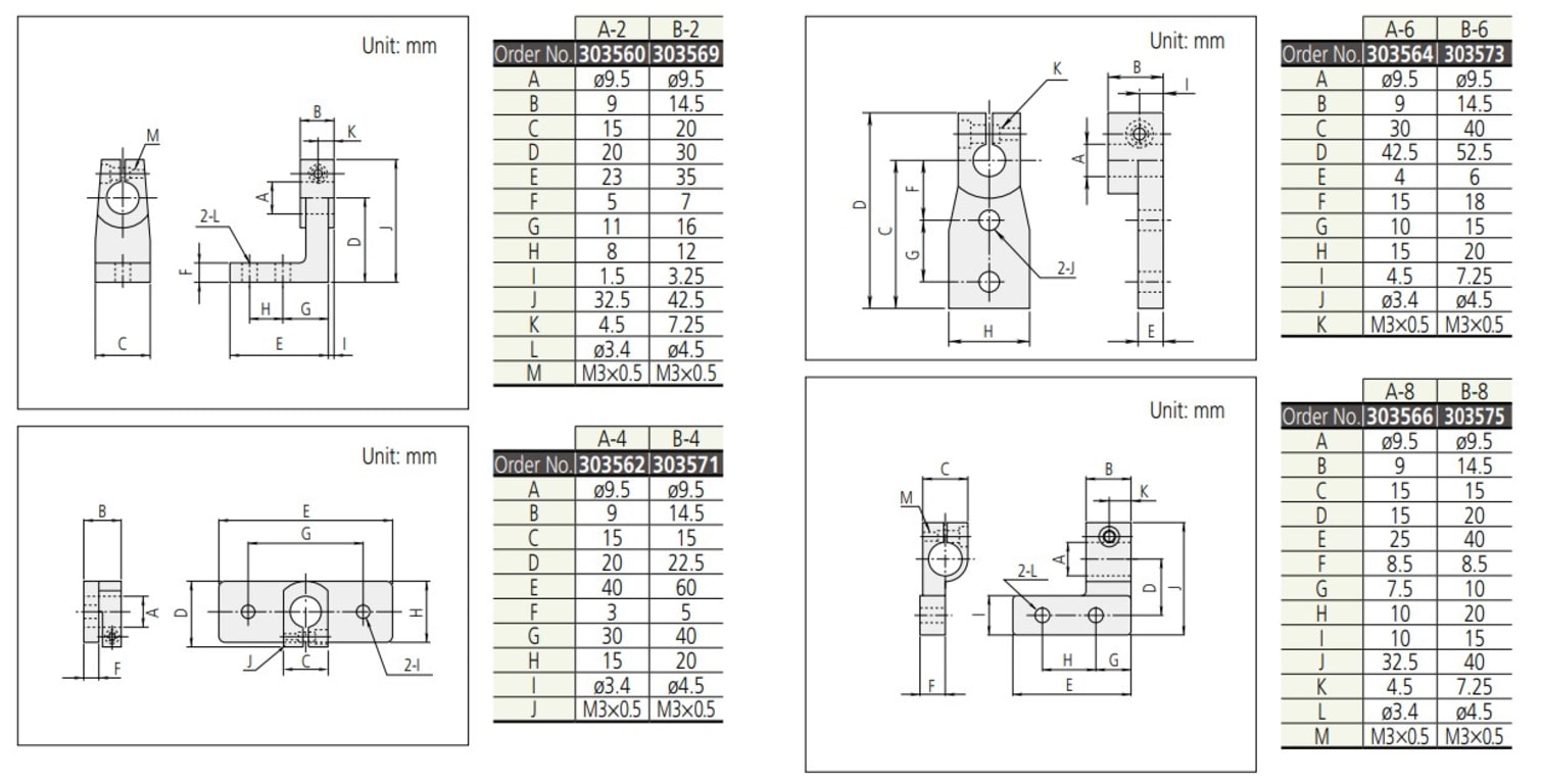 Mitutoyo 303573 - Mounting Fixture Micrometer Heads/Linear Gages ...