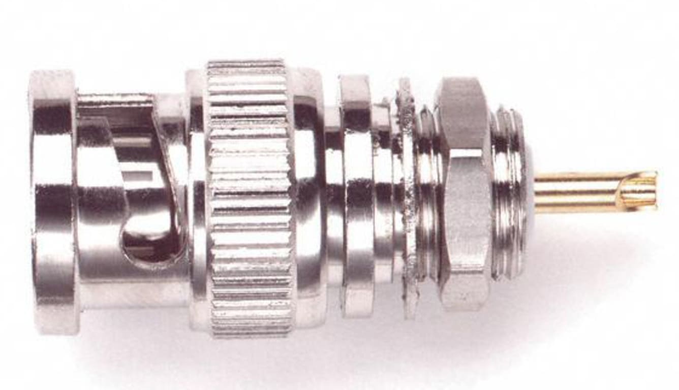 Pomona 4979 - BNC Bulkhead Receptacle, Male | TEquipment