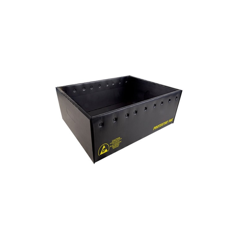 Protektive Pak 39124 - Collapsible Storage Container, Plastek, 17" x 13 ...