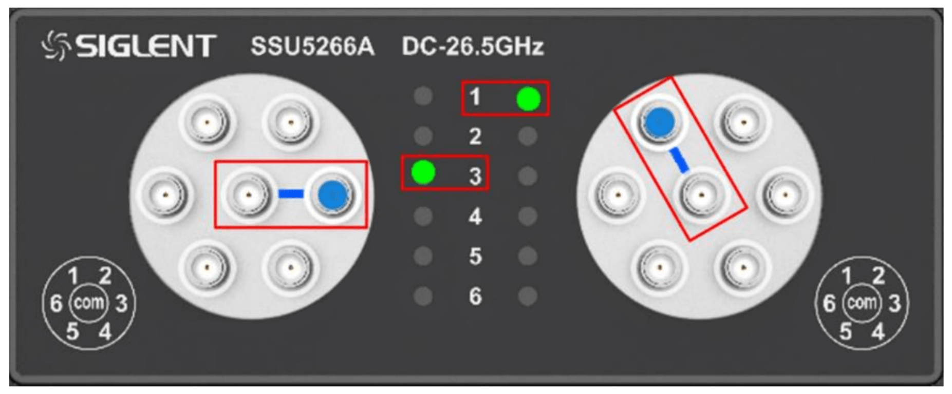 Siglent SSU5266A - RF Mechanical Switch (DC - 26.5GHz, Including Two ...