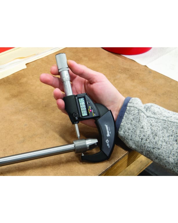 Starrett 760.1FL - Electronic Screw Thread Comparator Micrometer with ...
