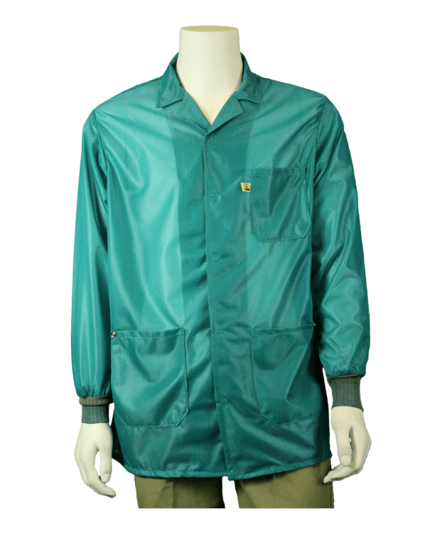 Tech Wear Traditional LOJ-83C Hip-Length Jacket w/ESD Cuffs (Teal ...