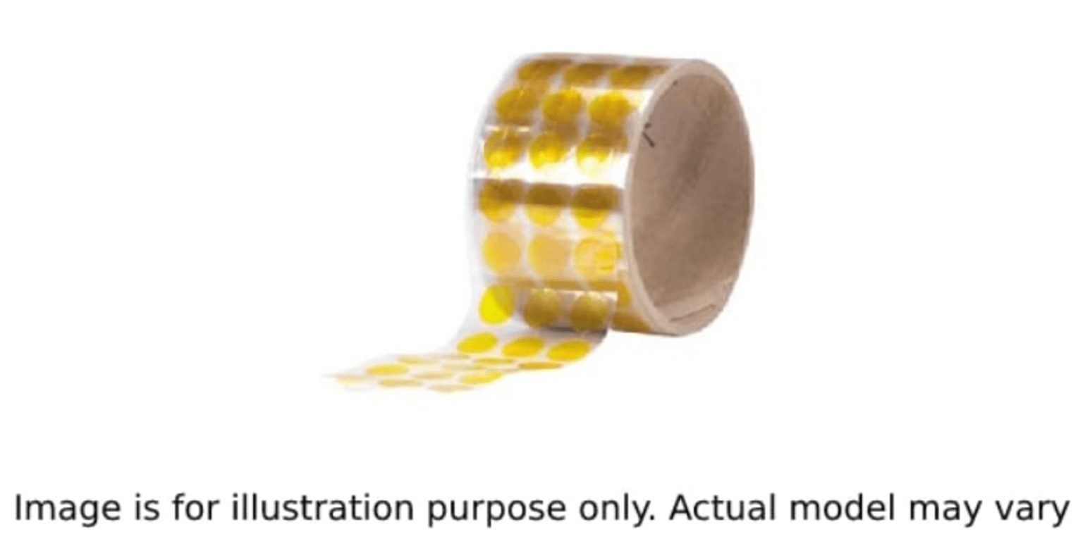 Techni-Pro 461-865 - Poly Tape, 400 deg, 3/4"x72 Yds, 3" Core, 3.5 mil ...