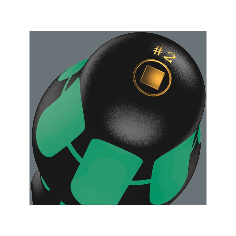 Wera 368 Black Tip Screwdriver for Square Socket Head Screws | TEquipment