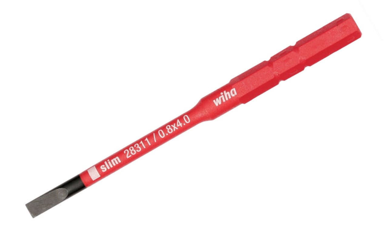 Wiha 28307 - Insulated SlimLine Blade Slotted, 2.5mm | TEquipment