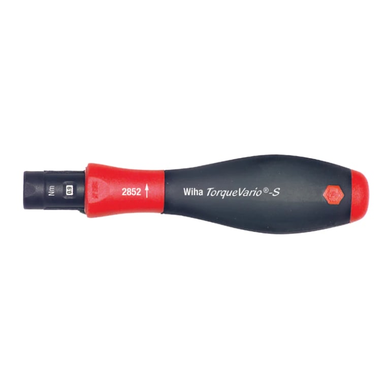 Wiha 28410 - SoftFinish TorqueVario, Cushioned Grip, 15-80 In/Oz ...