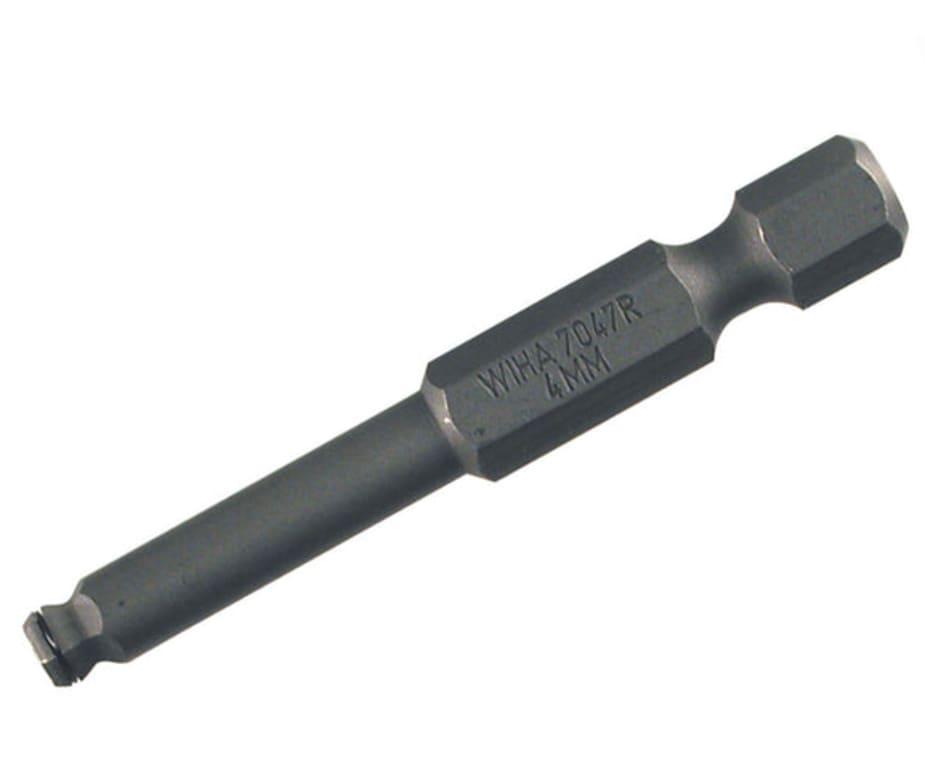 Wiha 71726 - MagicRing Ball End Power Bit, 1/8" x 50mm | TEquipment