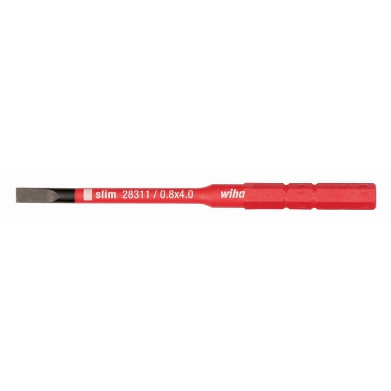 Wiha 28308 - Insulated SlimLine Blade Slotted, 3.0mm | TEquipment
