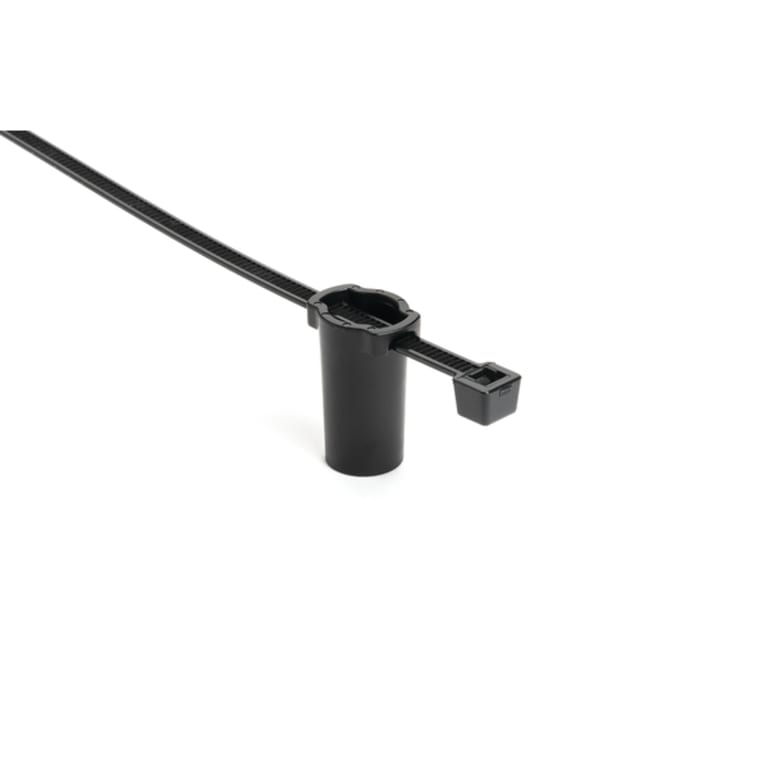HellermannTyton 156-01296 - 2-Pc Cable Tie/Oval Stud Mount, 8.0" Long ...