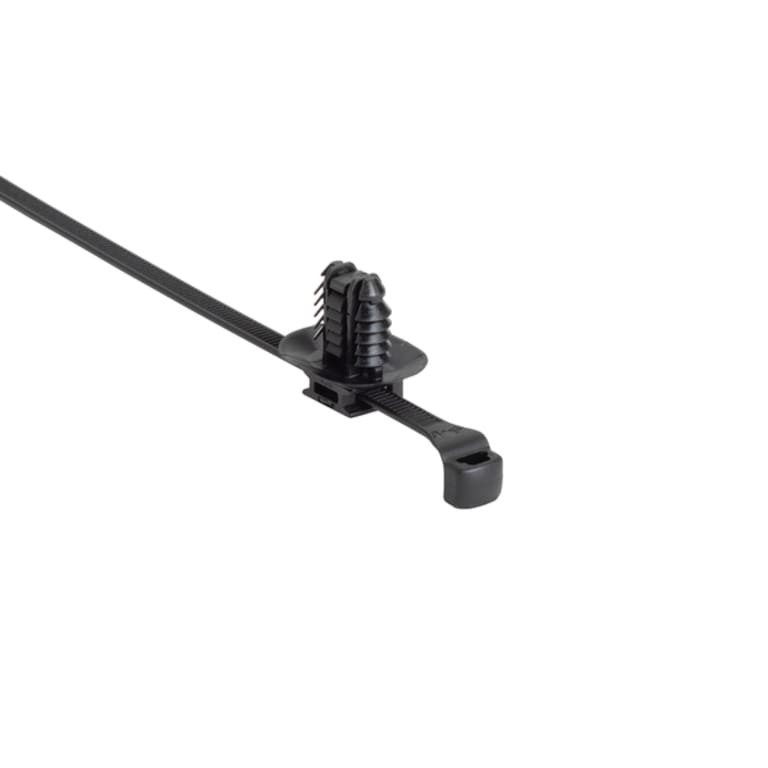 HellermannTyton 156-03939 - 2-Pc Low Profile Cable Tie/Oval Fir Tree, 7 ...