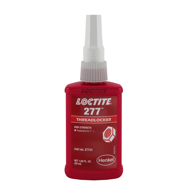 Loctite 88448 - 277 Threadlocker, High Strength, 50 ml Bottle | TEquipment