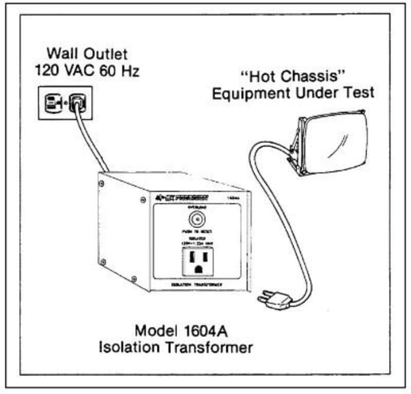 B&K Precision 1604A - Single Output Isolation Transformer | TEquipment