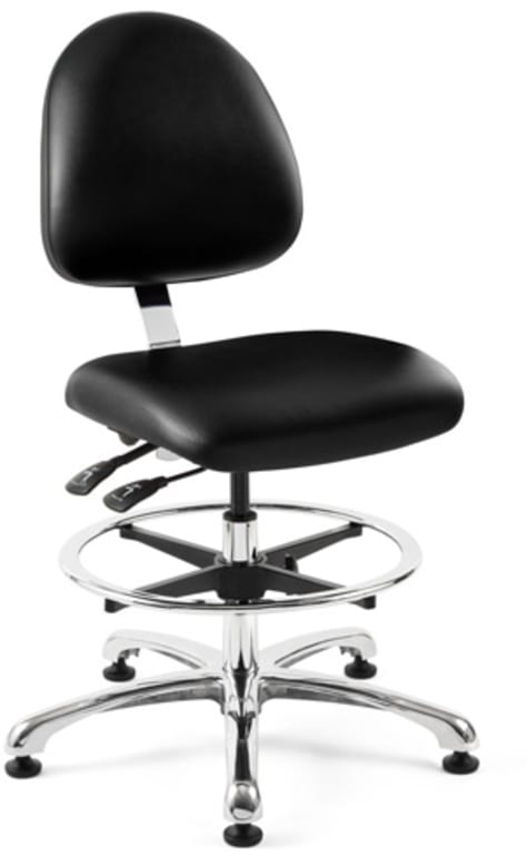 Bevco 9350C1 Series Integra Cleanroom Upholstered Chair | TEquipment