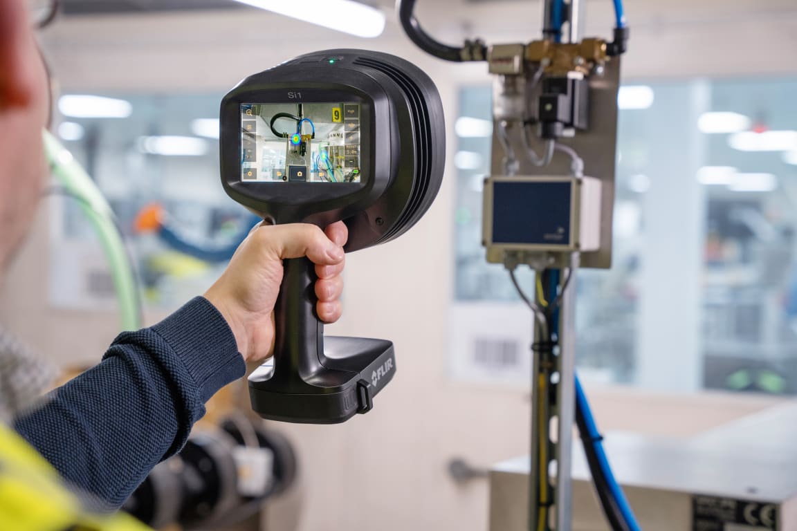FLIR Si1-LD - Industrial Acoustic Imaging Camera for Compressed Air ...