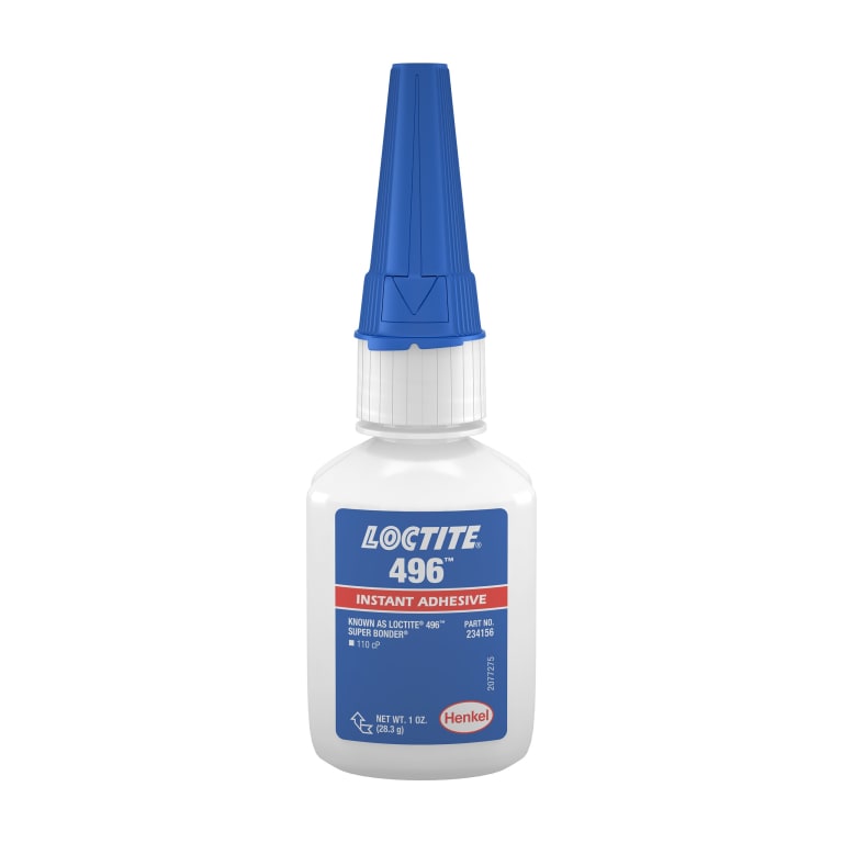 Loctite 496 - General Purpose, Instant Adhesive, Metal Bonding | TEquipment