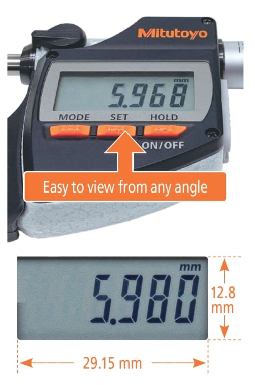 Mitutoyo293 MDE QuantuMike - Series 293 MDE Digimatic Micrometer | TEquipment