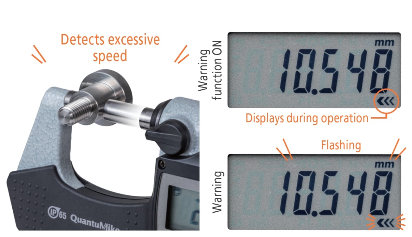Mitutoyo293 MDE QuantuMike - Series 293 MDE Digimatic Micrometer | TEquipment