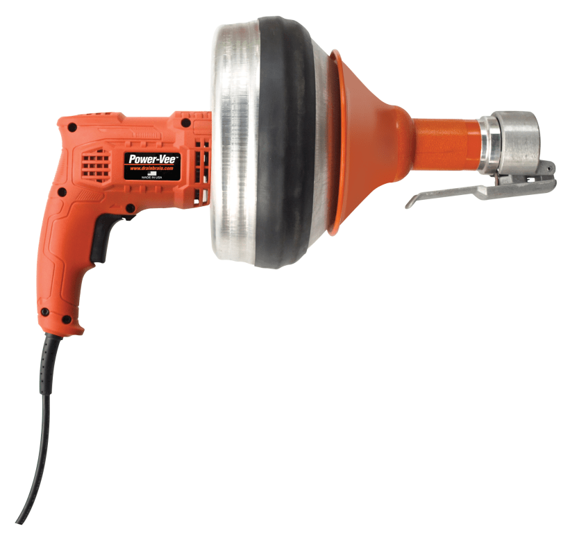 General Pipe Cleaners PV - Power-Vee Handheld Powered Drain Cleaner ...