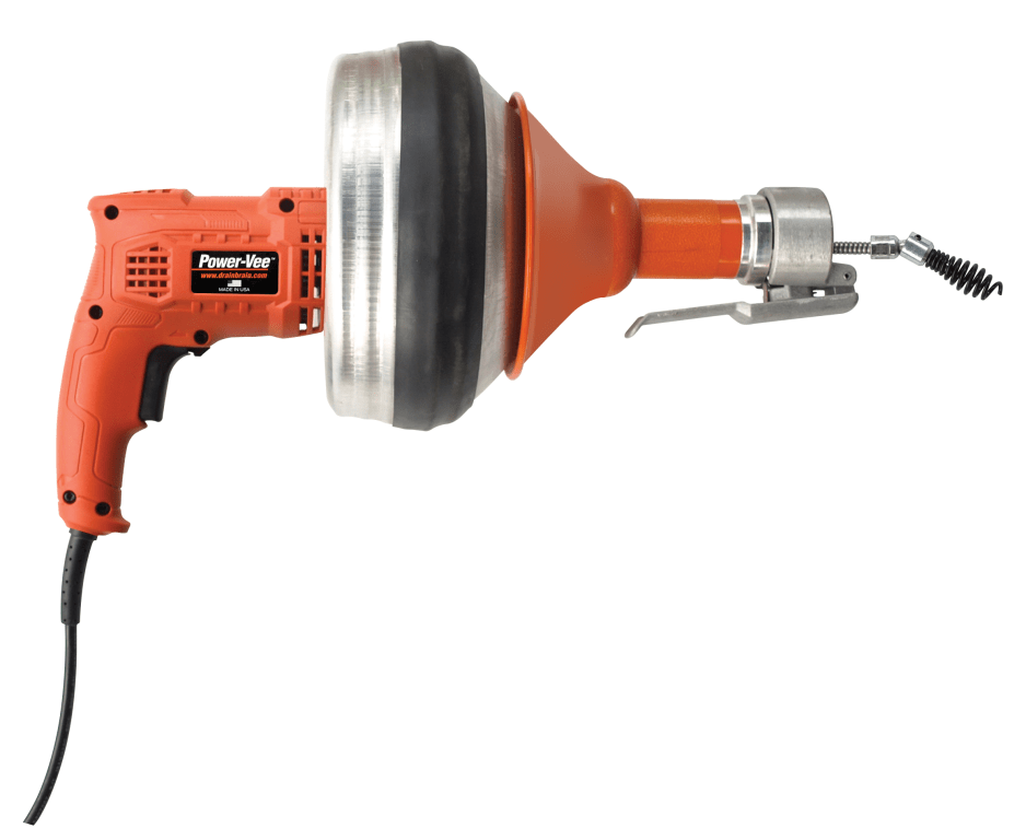 General Pipe Cleaners PV-D-WC - Power-Vee Handheld Powered Drain ...