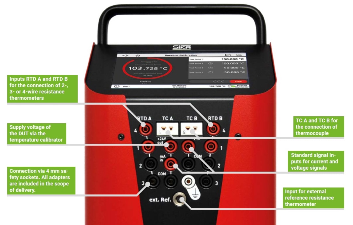 Sika TP37165E.2i - TP Premium Dryblock Temperature Calibrator (-35 to ...