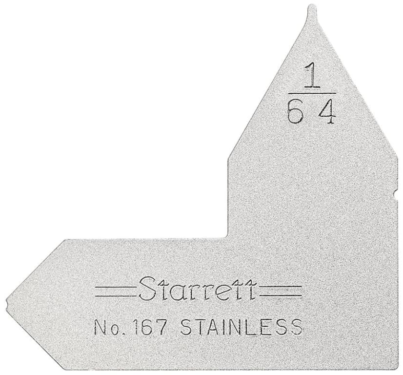 Starrett 167Inch - Individual Radius Gages (Inch) | TEquipment