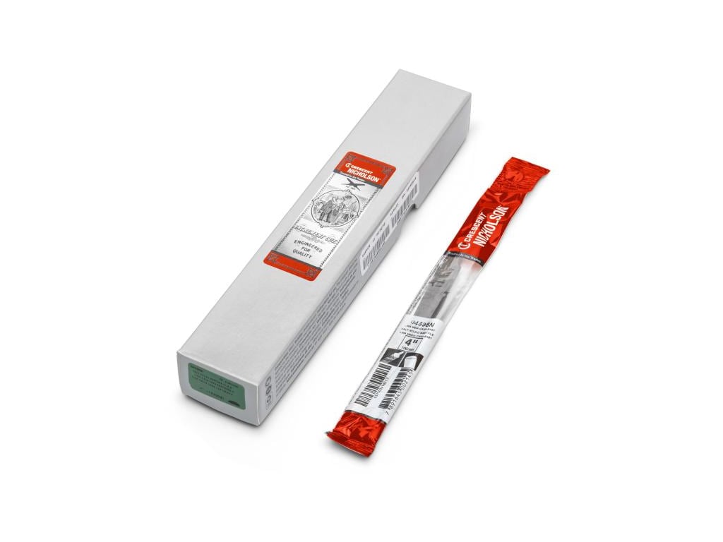 Crescent Nicholson 04695N - Bastard File, 4", Half Round, Double Cut ...