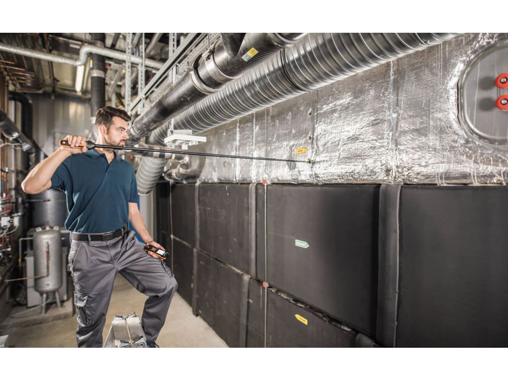 Testo 0635 1571 - Hot Wire Probe with Temperature and Humidity Sensor ...