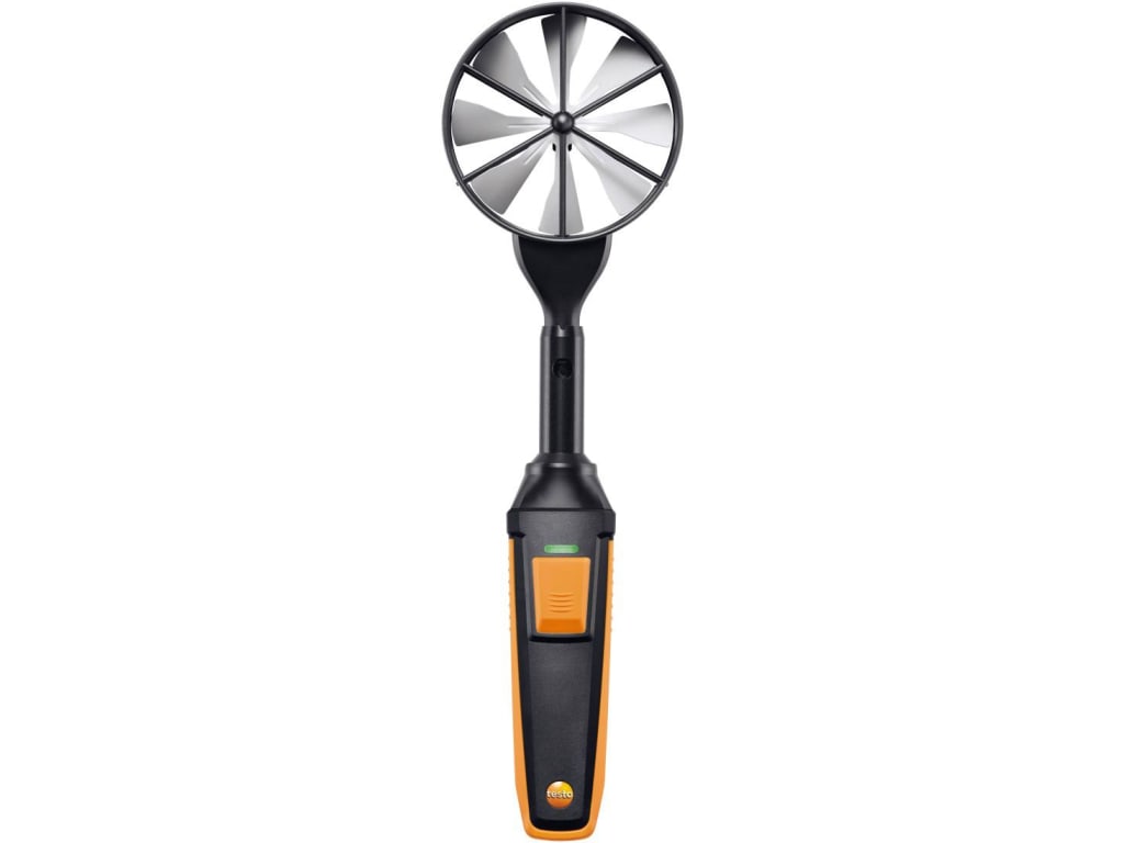 Testo 0635 9371 - High Precision 100 mm (4 inch) Vane Probe Head with ...