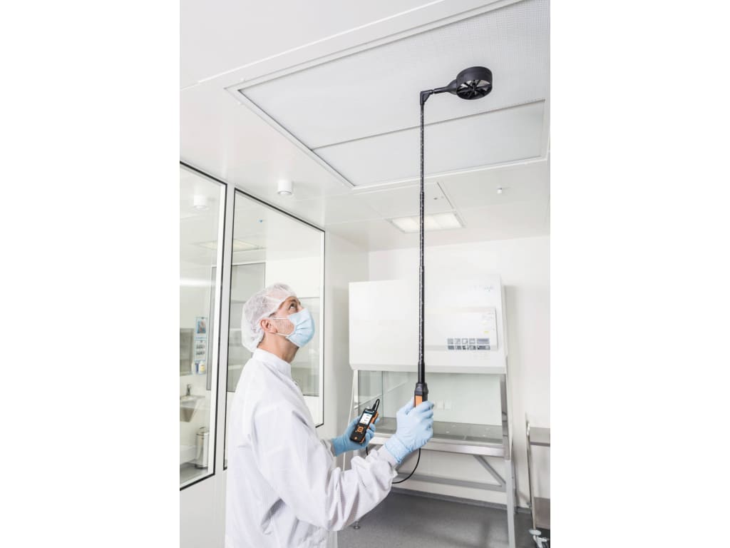 Testo 0635 9372 - High Precision 100 mm (4 inch) Vane Probe Head with ...