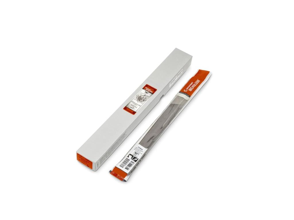 Crescent Nicholson 07054N - File with Safe Back, 10", Double/Single ...