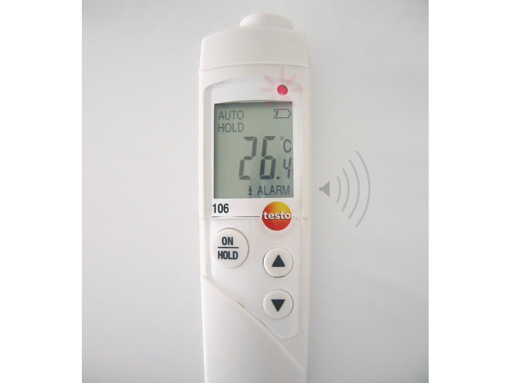 Testo 0563 8315 - Kit with 831 Infrared Thermometer and 106 Penetration ...