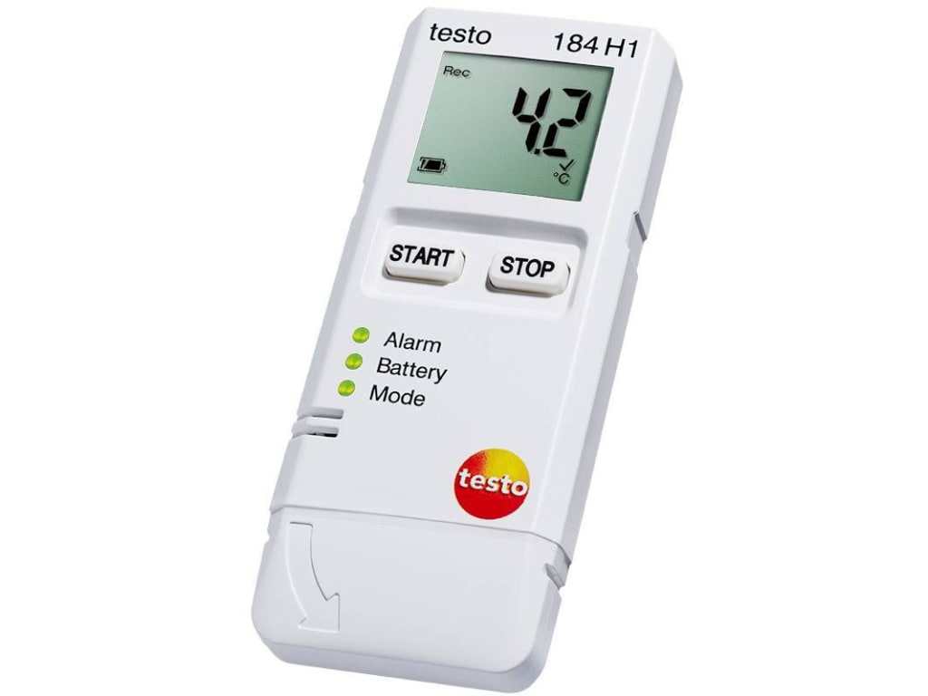 Testo 184 H1 - Temperature and Humidity USB Transport Data Logger with ...