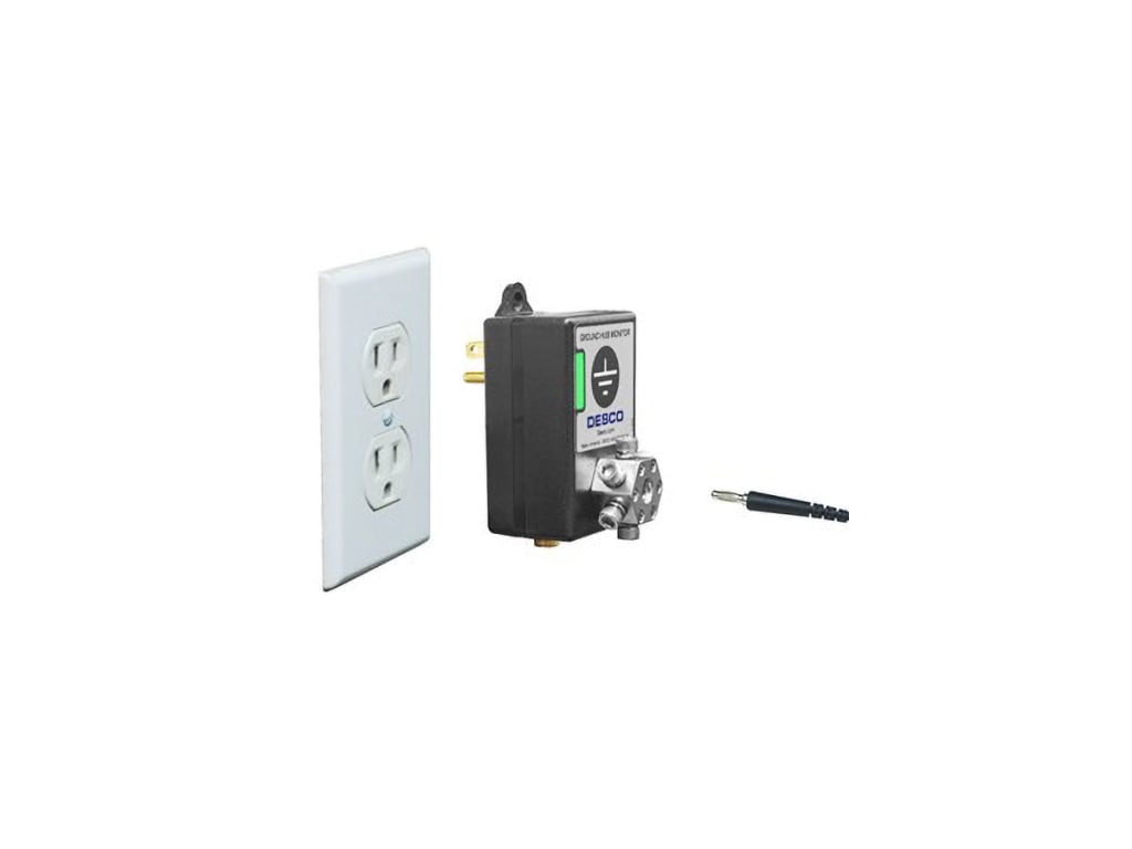 Desco 19203 Ground Hub Continuous Monitor, North America | TEquipment
