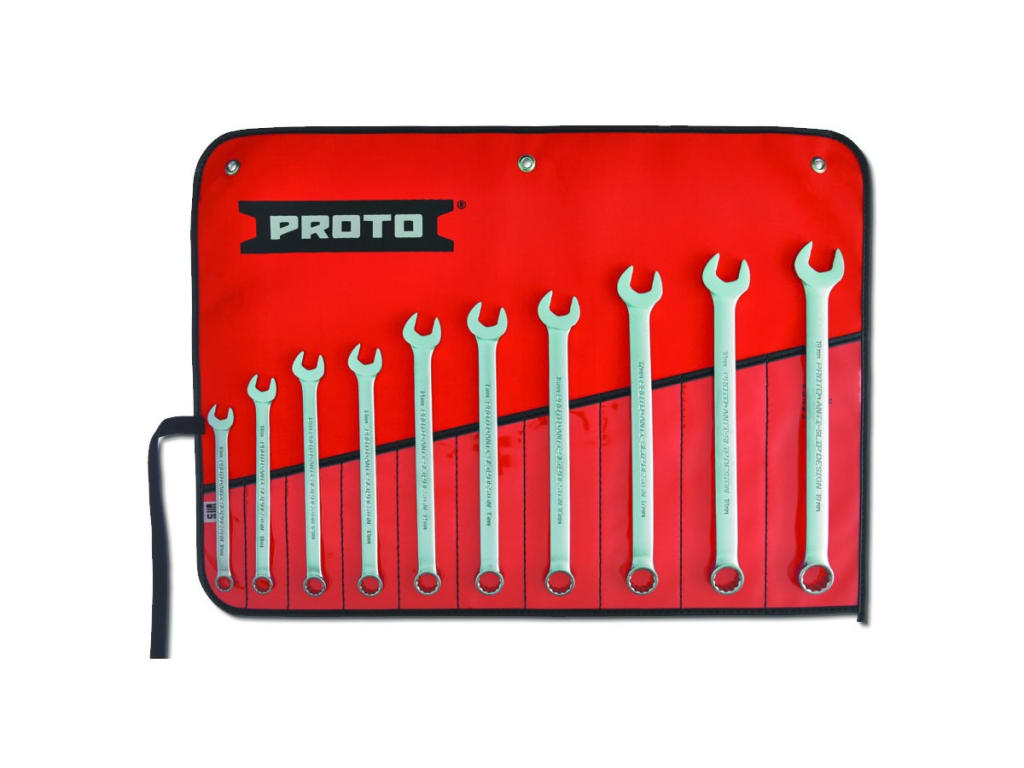 Proto J1200K-MASD - Met Comb Wrench Set 10 Pc 12pt Proto | TEquipment