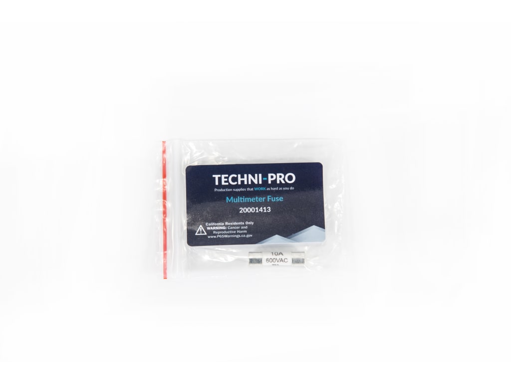 Techni-Pro 20001413 - Five Replacement Fuses (10A/600V) for Techni-Pro ...