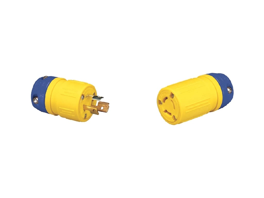 Ericson 2412-C 20AMP-250V Locking Type Connector Ericson 2412CBLK 2412 ...