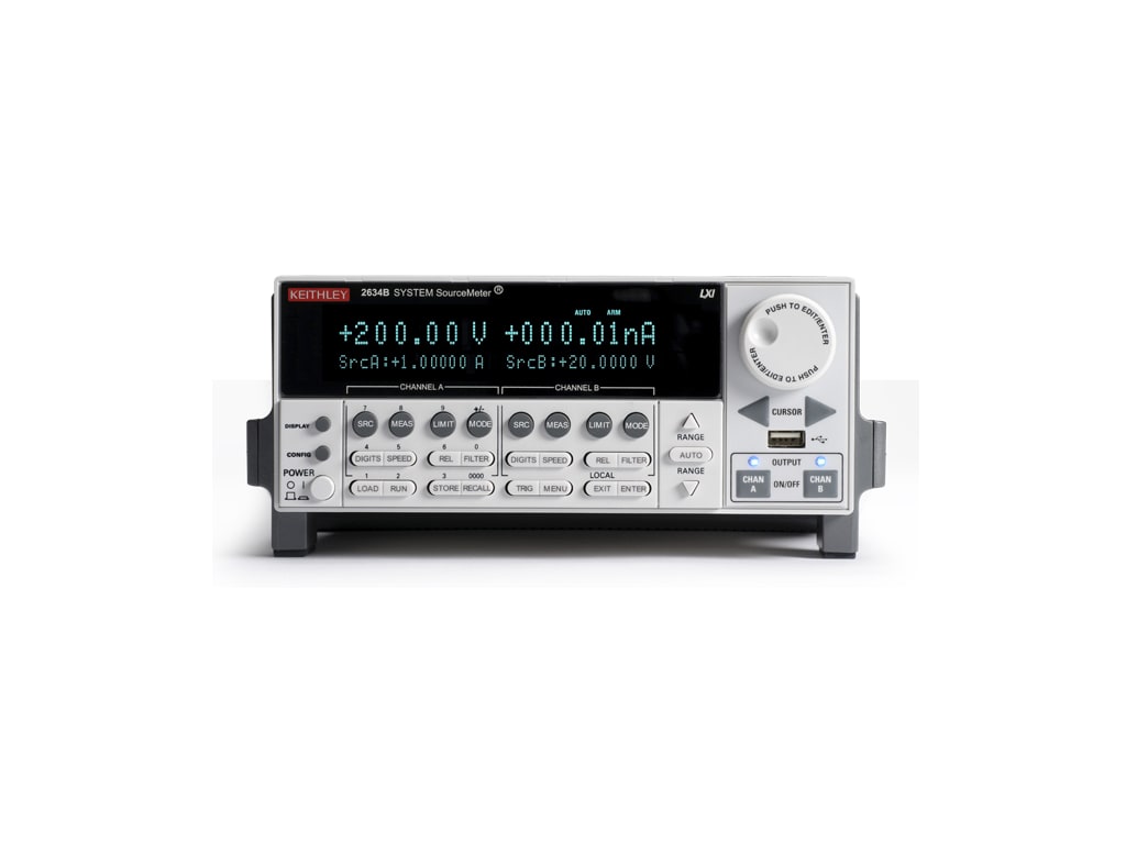 Keithley 2634B - Dual-channel System SourceMeter SMU Instrument (1 fA ...