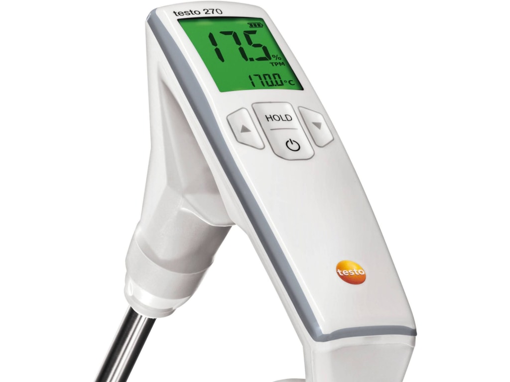 Testo 270 - Cooking Oil Tester with Reference Oil (Part Number 0563 ...
