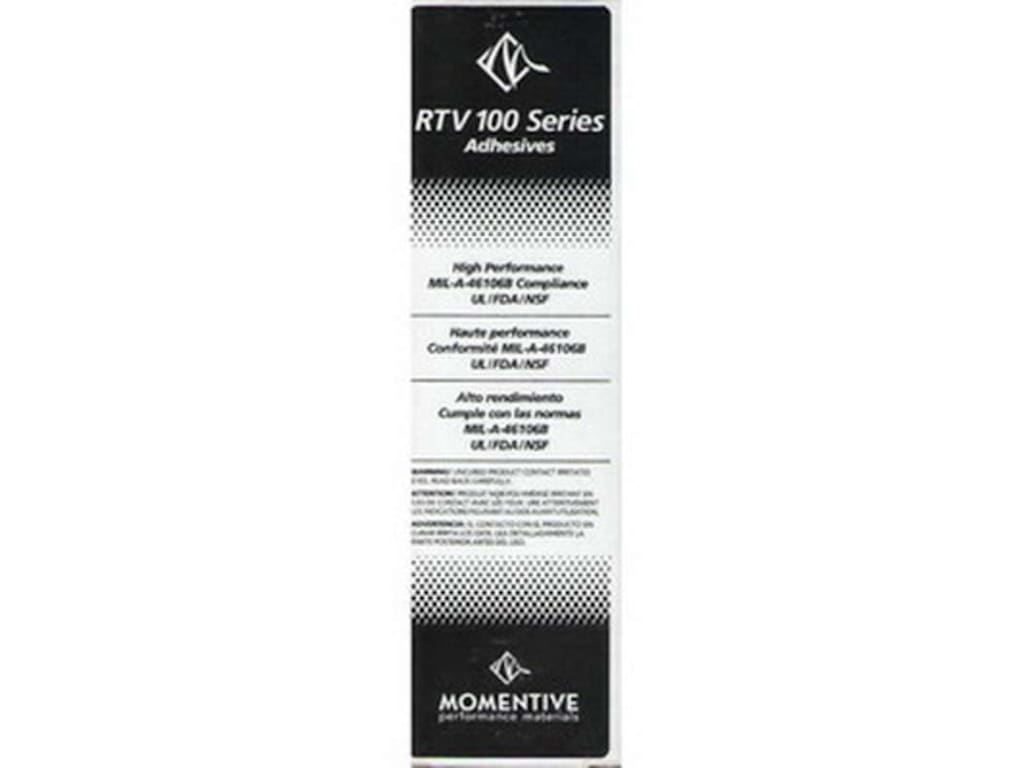Momentive 28086 - Silicone Adhesive Sealant, RTV 106, High Performance ...