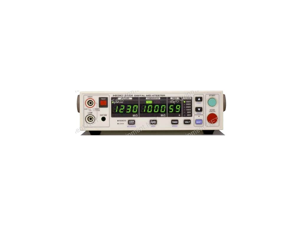 Hioki 3154 Digital m-Ohm HiTester Insulation Tester (Bench Type ...