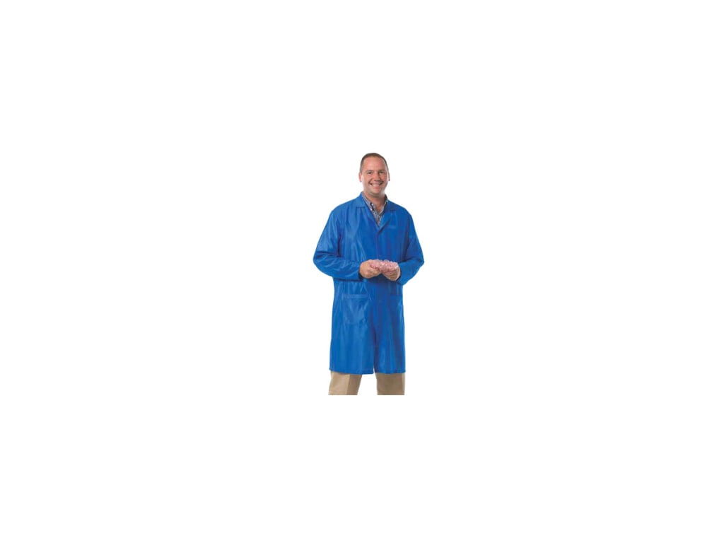 Worklon 3412-XL - Lab Coat, Work-Stat ESD-Safe Unisex, 2 Snaps, Lapel ...