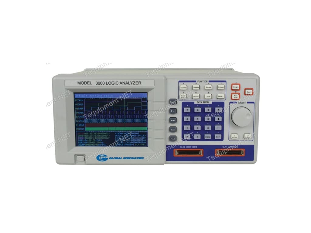 Global Specialties 3600 32 Channel Logic Analyzer With USB Interface ...