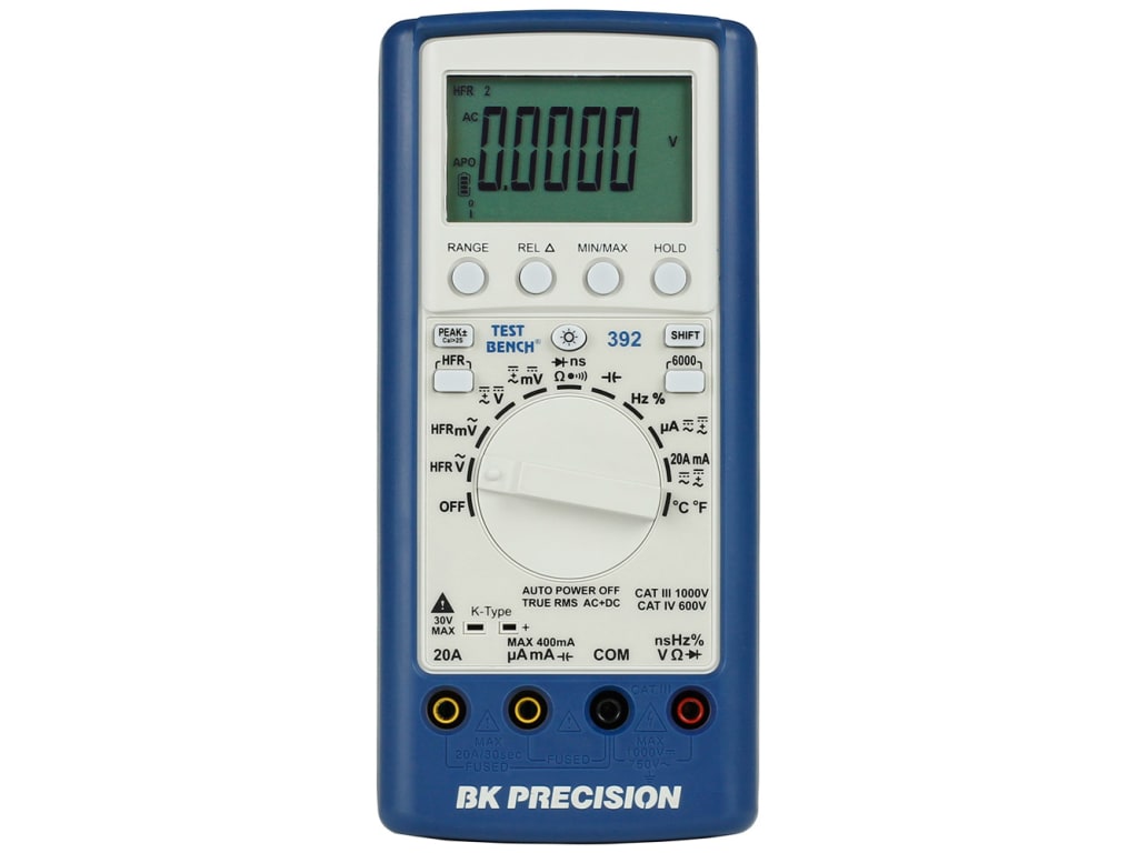 B&K Precision 392 - True RMS Handheld Digital Multimeter | TEquipment