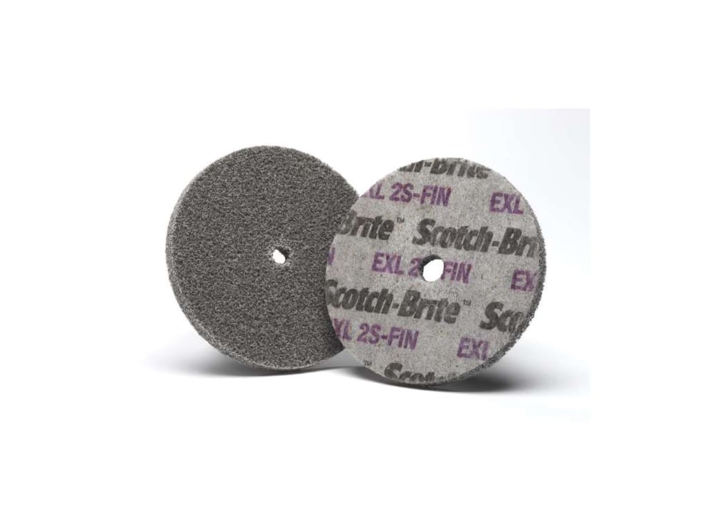 3M 7000000692 - EXL Unitized Wheel, XL-UW, 2S Fine, 3" x 1/4" x 1/4 ...