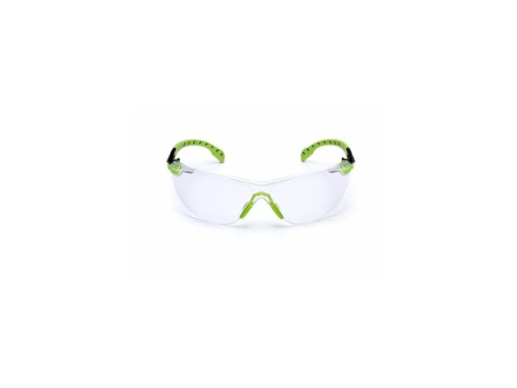 3M 7100079049 - Solus 1000-Series Safety Glasses S1201SGAF, Green/Black ...