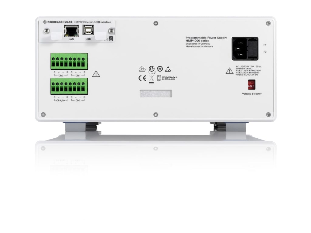 Rohde & Schwarz HMP4030 - Three-Channel Power Supply | TEquipment