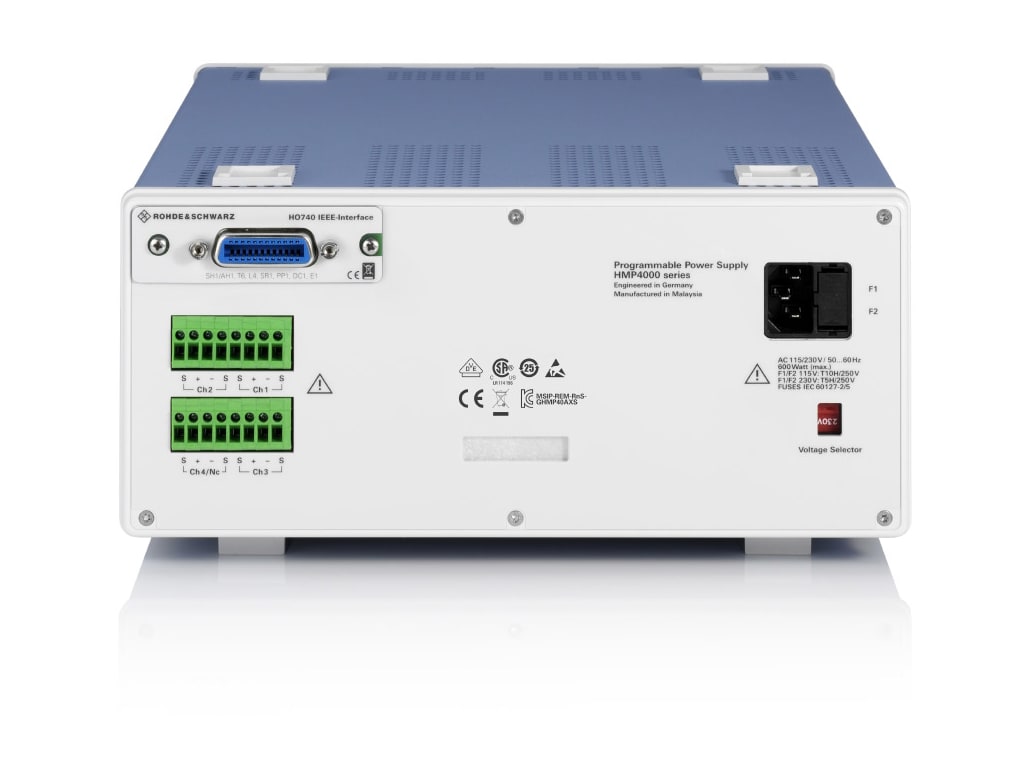 Rohde & Schwarz HMP4040 - Four-Channel Power Supply, 384 W | TEquipment