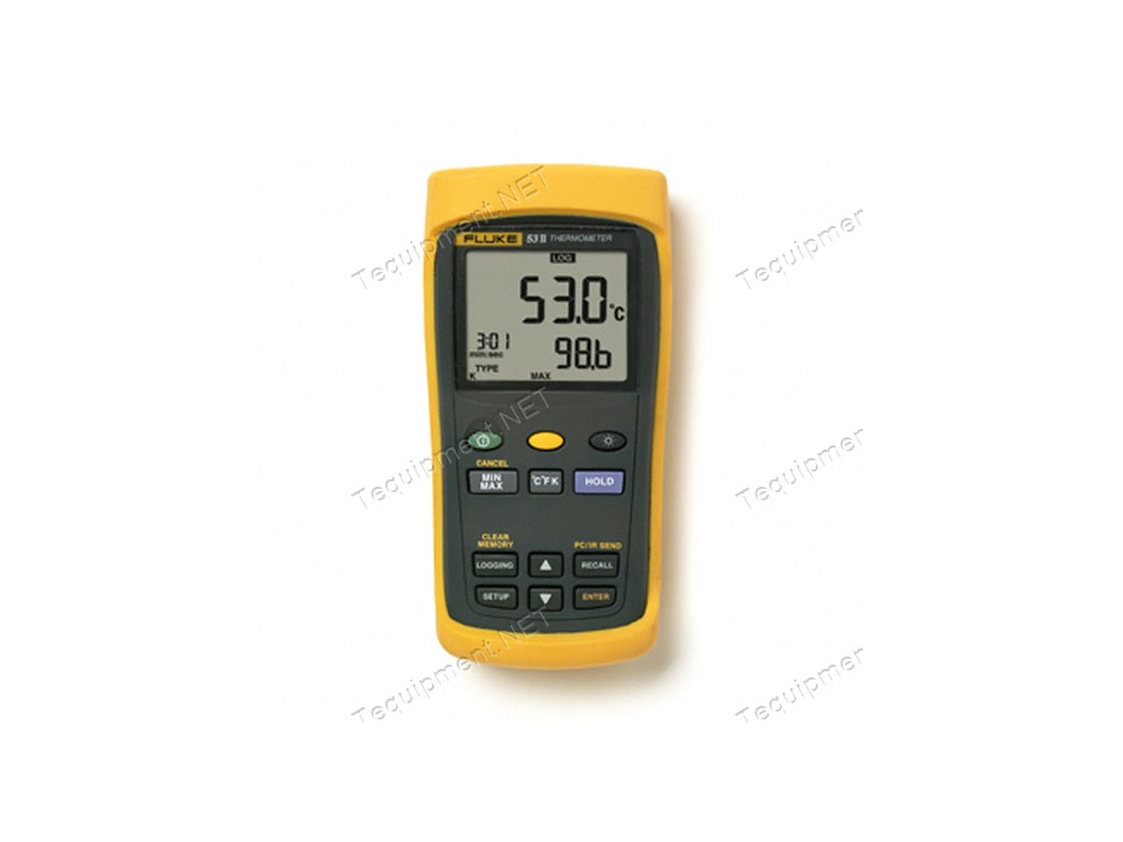 Fluke 53-2 60HZ Thermometer with Data Logging | TEquipment