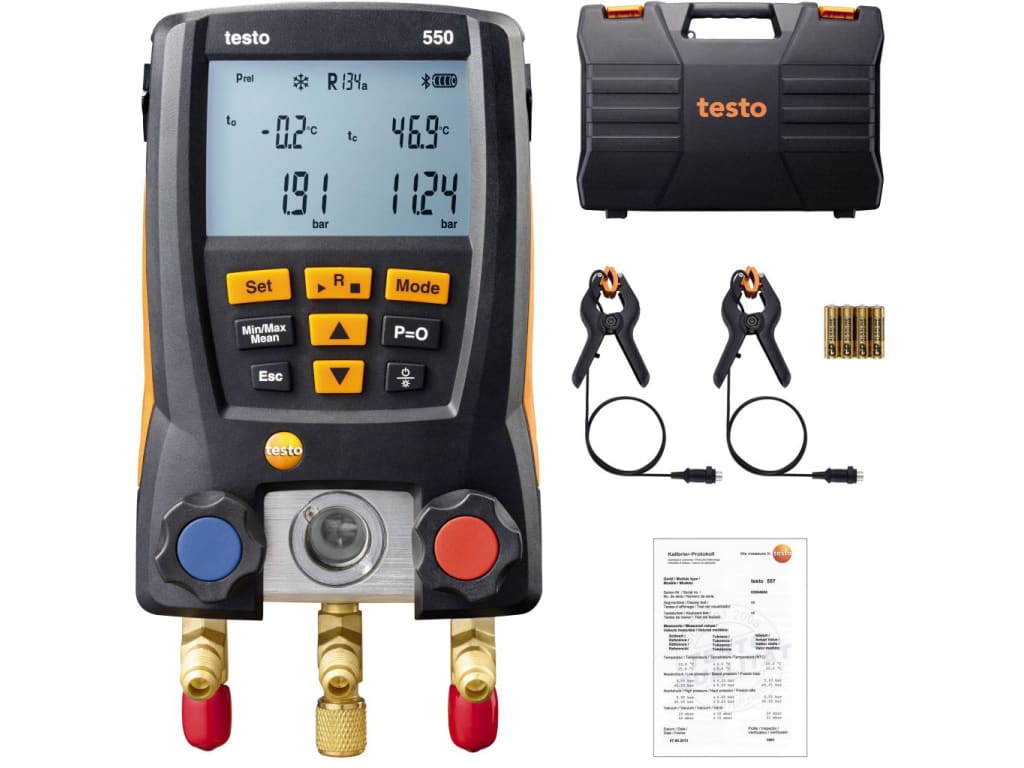 Testo 550 - Digital Manifold with Bluetooth | TEquipment