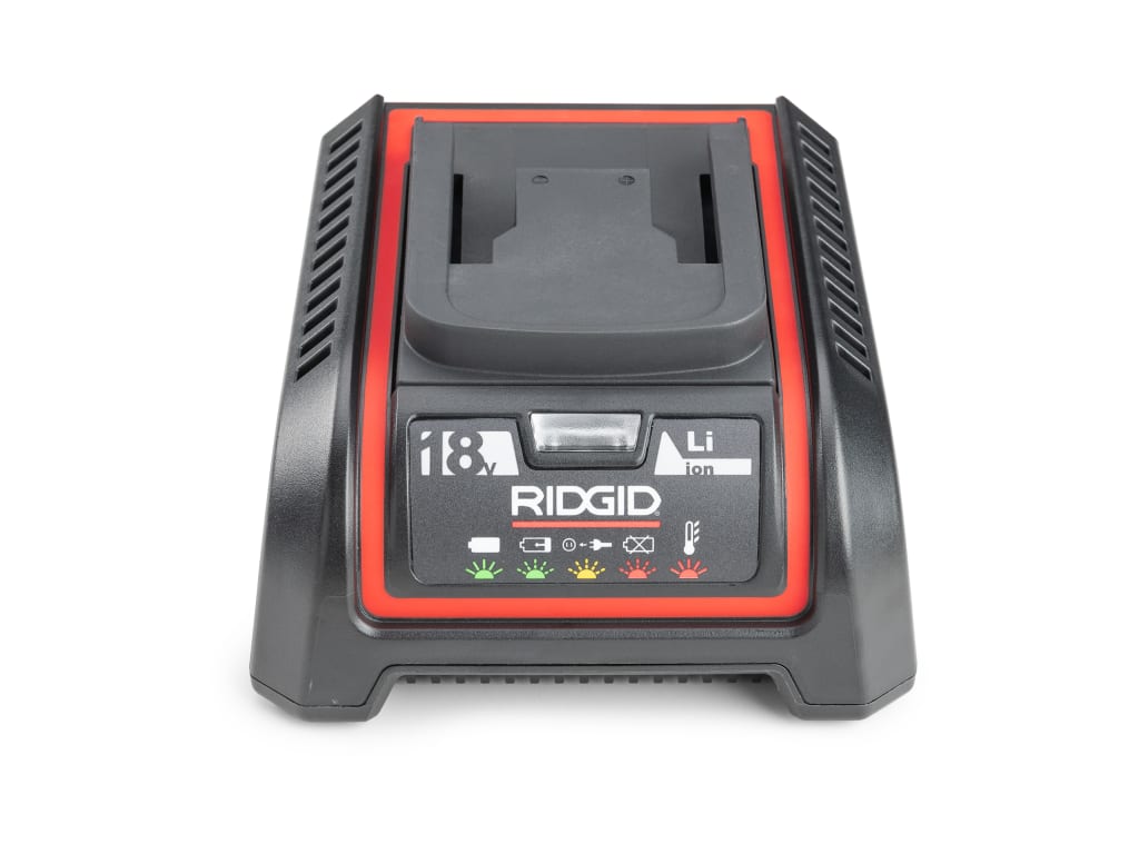 RIDGID 64383 - 18V Advanced Lithium Battery Charger | TEquipment